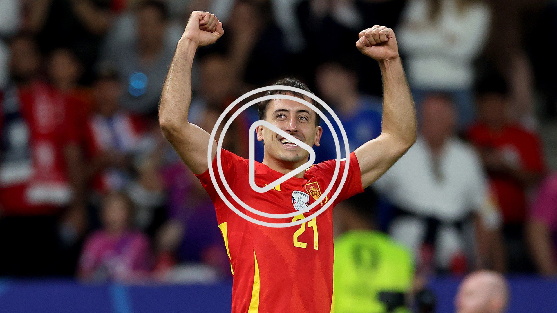 شاهد كيف تم استقبال صاحب هدف اليورو أويارزابال في بلدته! | كووورة