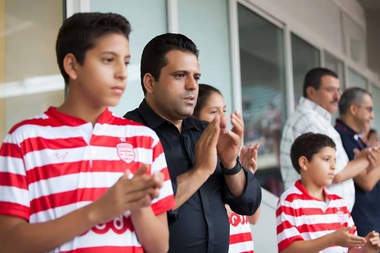 رئيس الافريقي يطالب الجماهير بالتوجه لجرجيس للاحتفال باللقب | كووورة